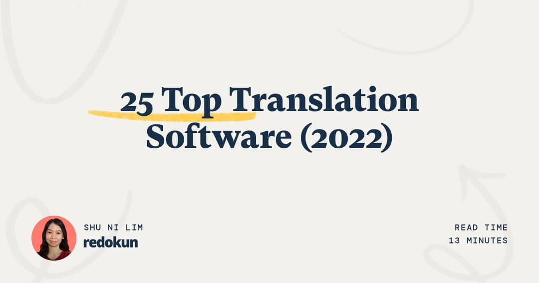 24 Top Translation Software (2025) | Redokun Blog
