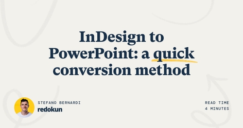 InDesign to PowerPoint: a quick conversion method | Redokun Blog