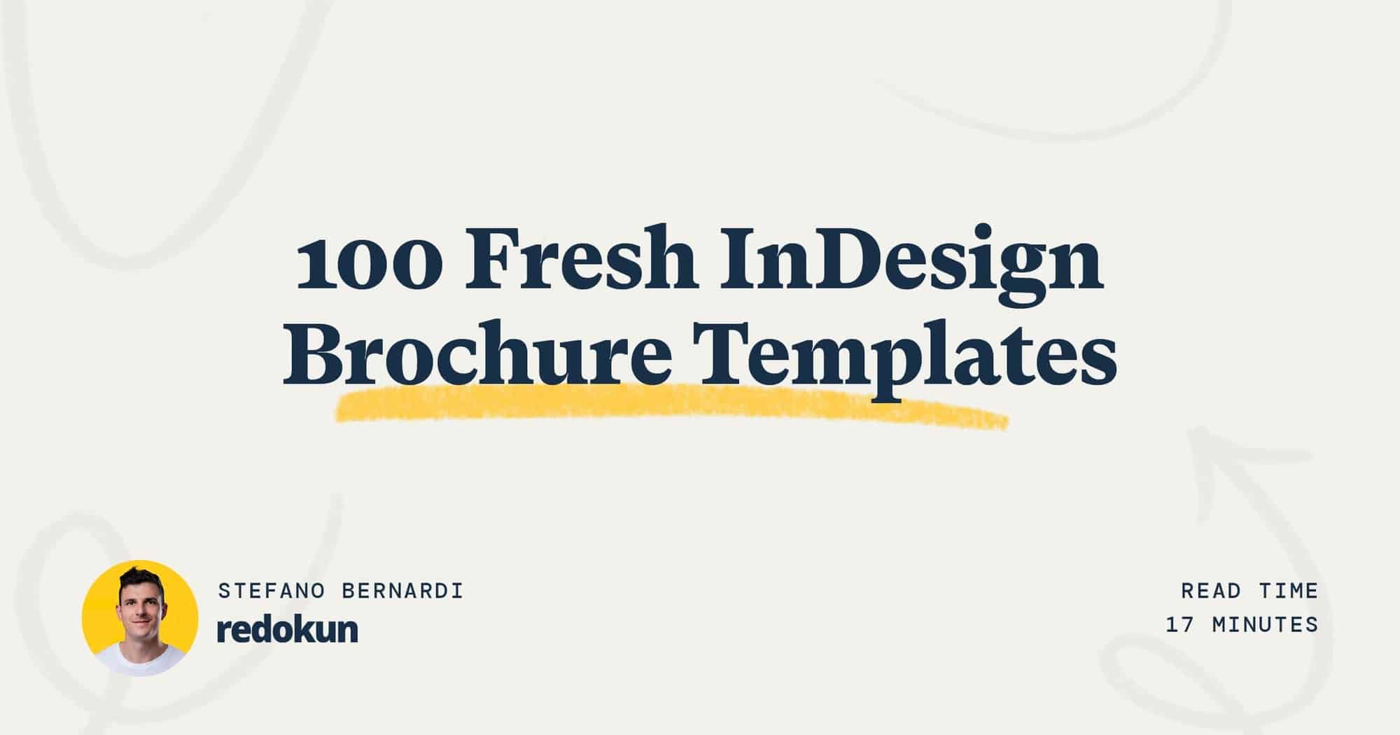 100 Fresh InDesign Brochure Templates (2025) | Redokun Blog