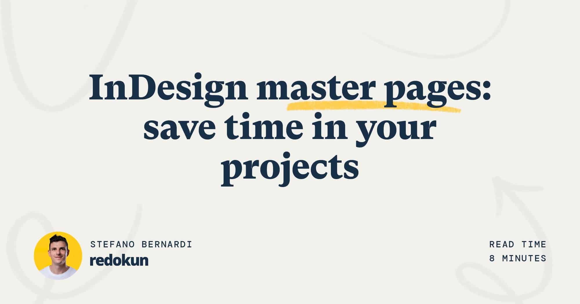 InDesign parent pages: save time in your projects | Redokun Blog