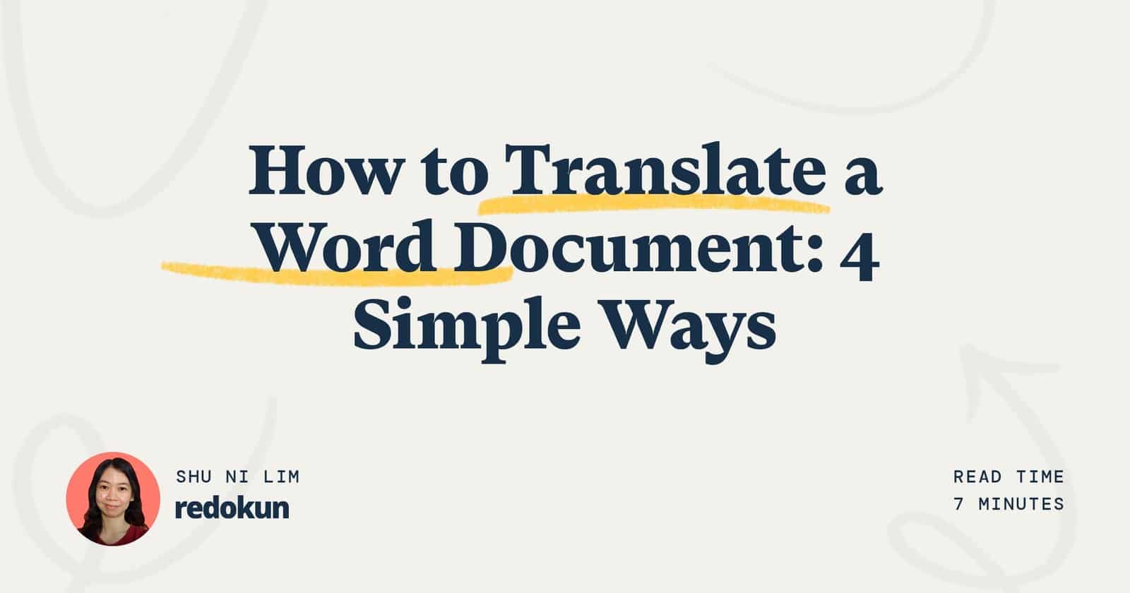 How to Translate a Word Document: 3 Simple Ways | Redokun Blog