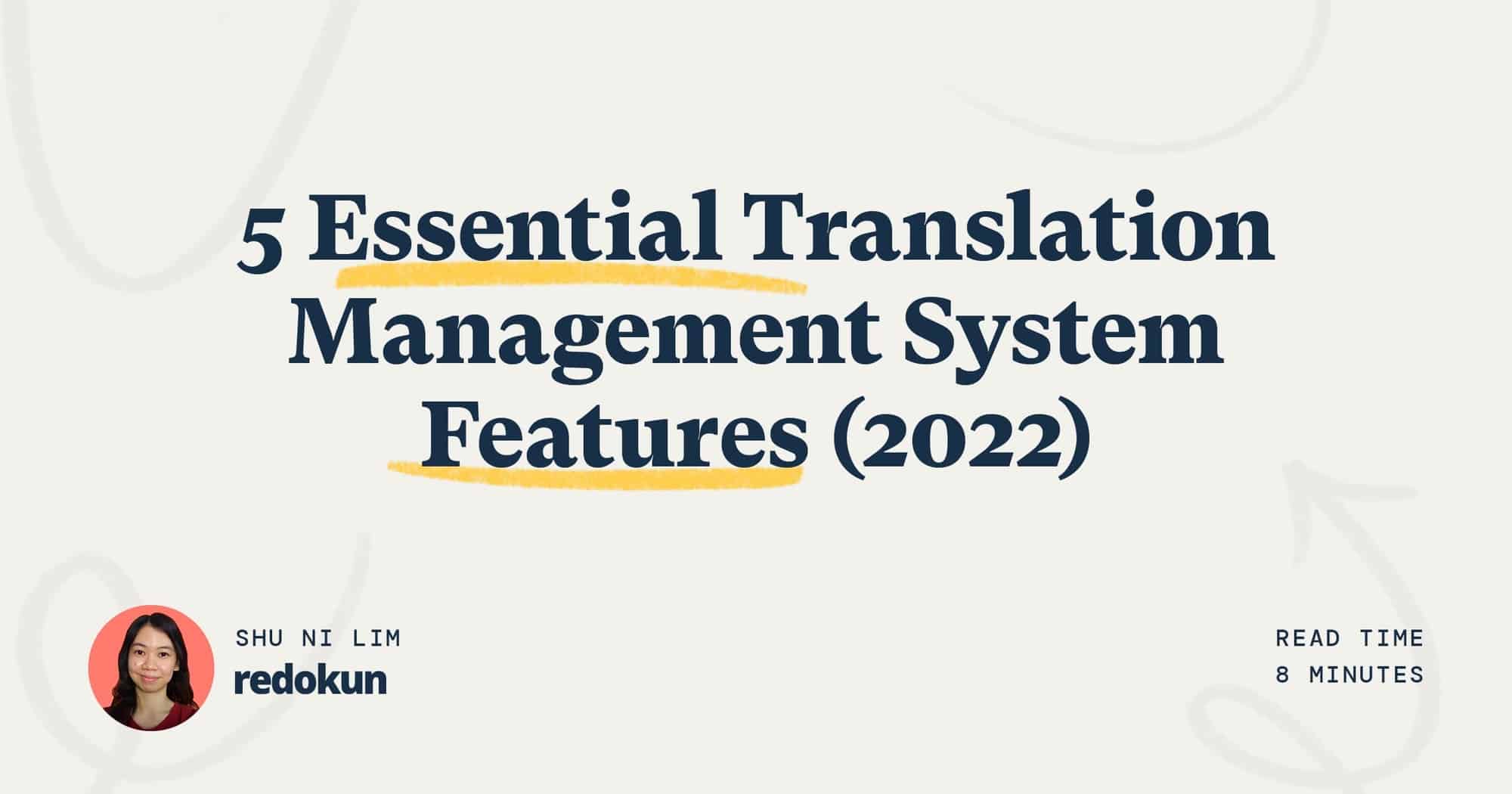 5 Essential Translation Management System Features (2025) | Redokun Blog
