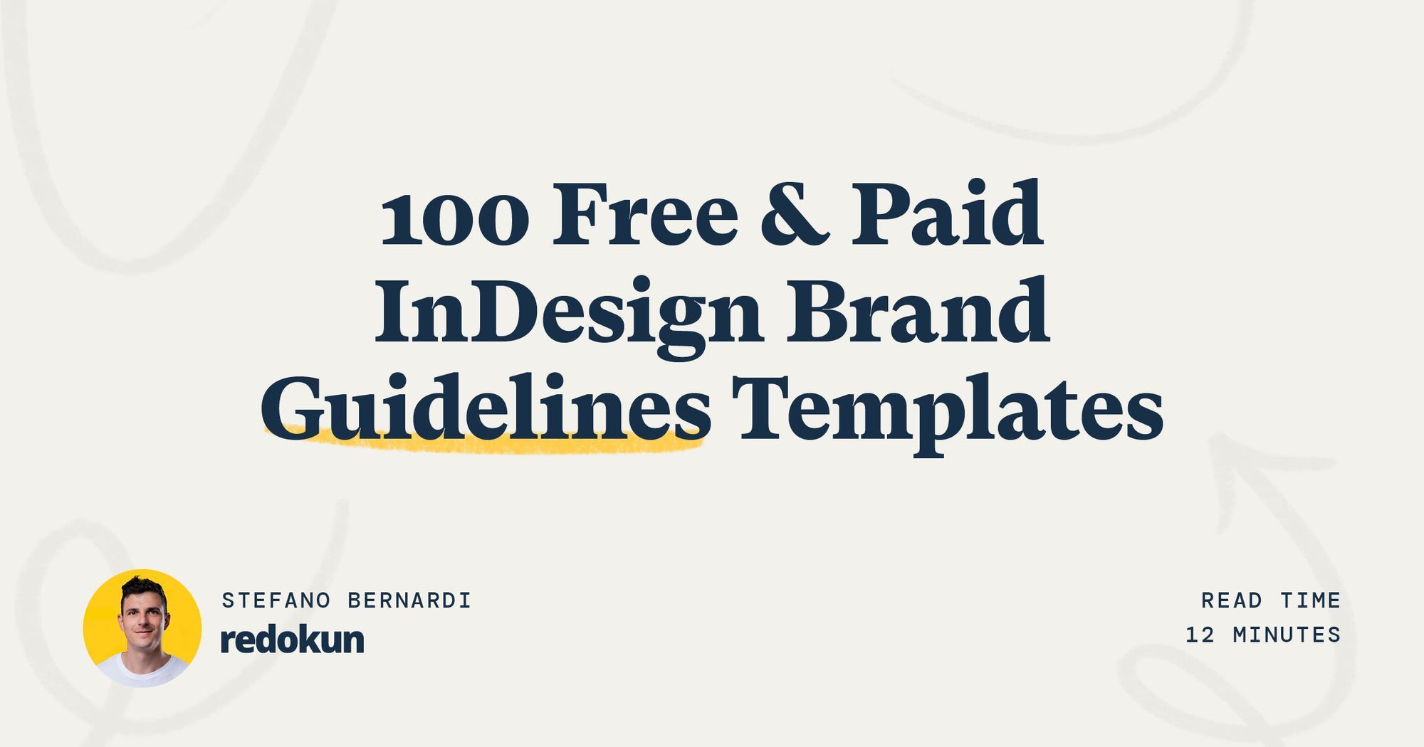 100 Free and Paid Brand Guidelines Templates (2025) | Redokun Blog