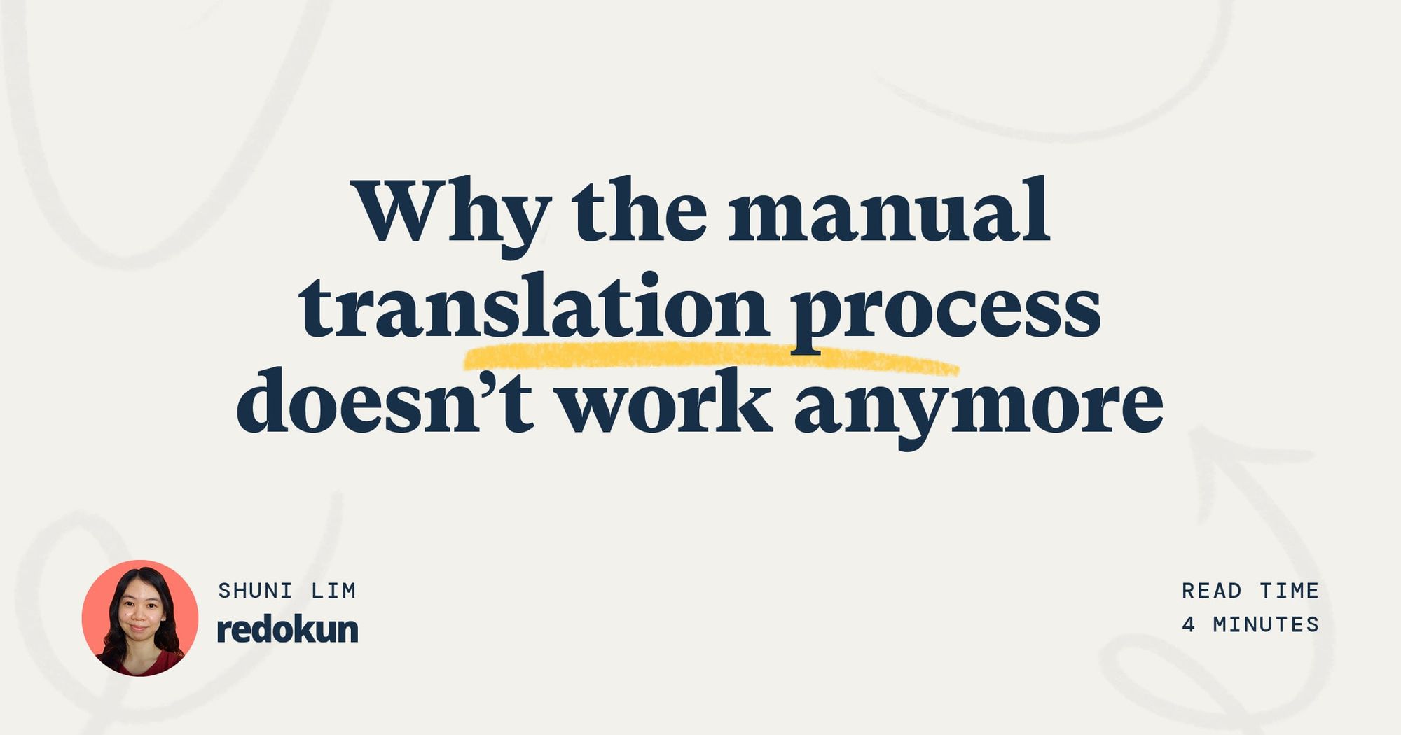 Why the manual translation process doesn’t work anymore | Redokun Blog