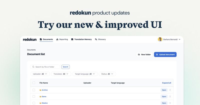 Try Redokun's new and improved UI | Redokun Blog
