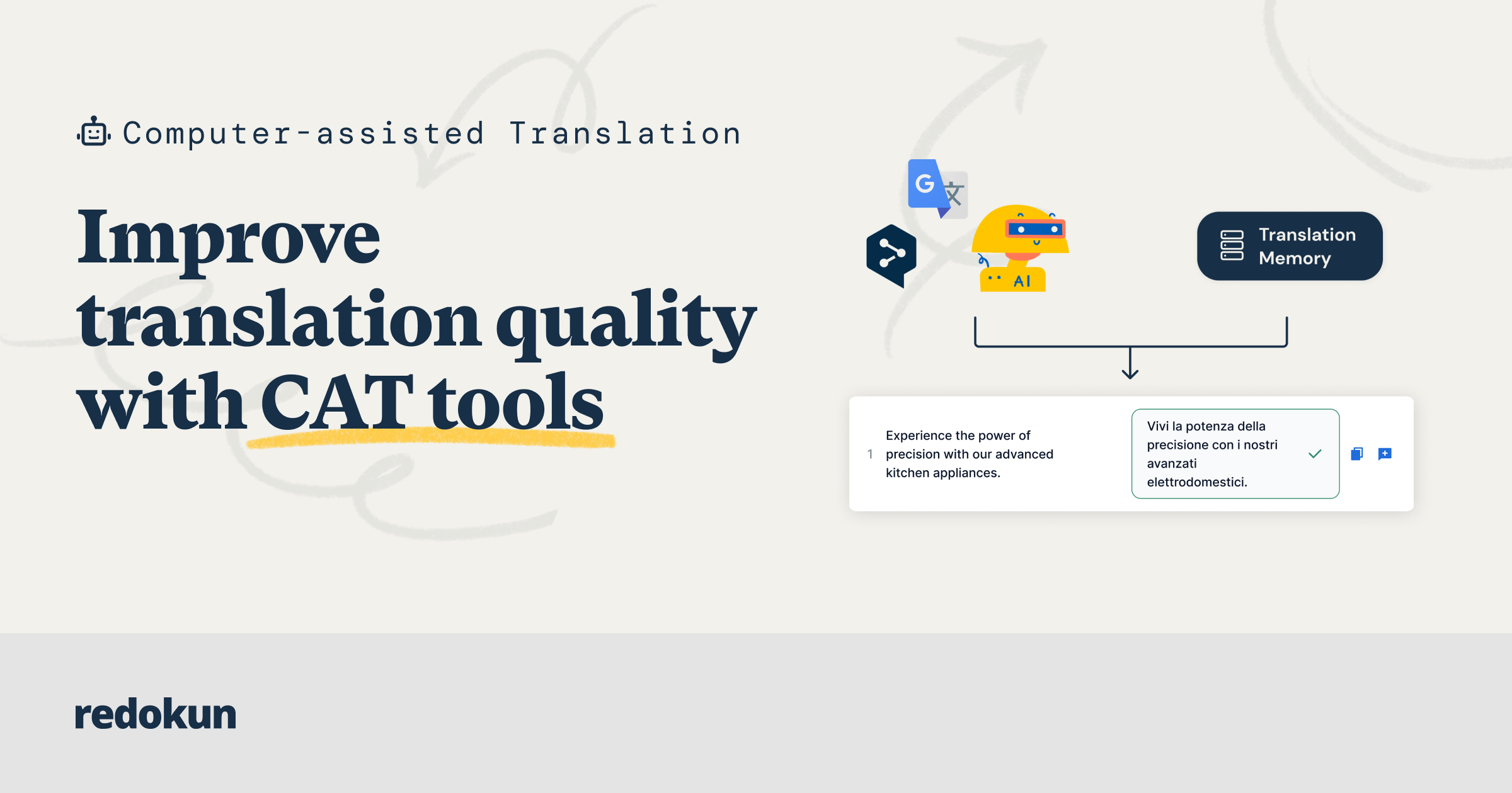 Computer-assisted translation | Redokun